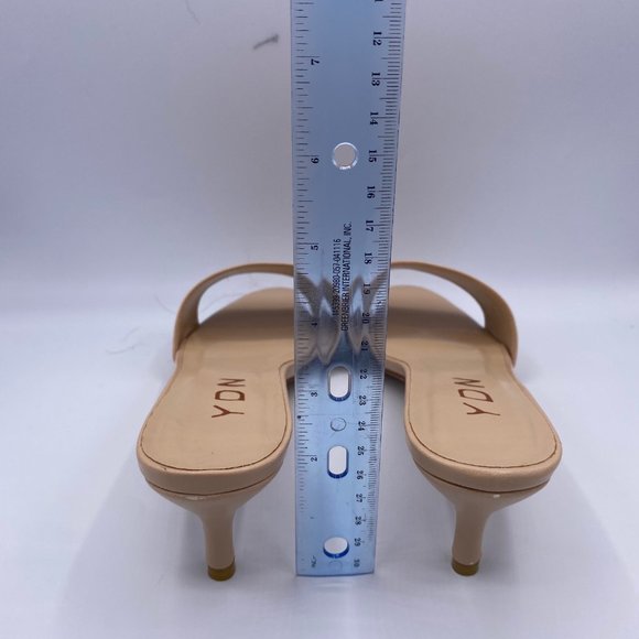 YDN | Shoes | Ydn Comfy Kitten Low Heel Mules Slip On Clog Shoes | Poshmark